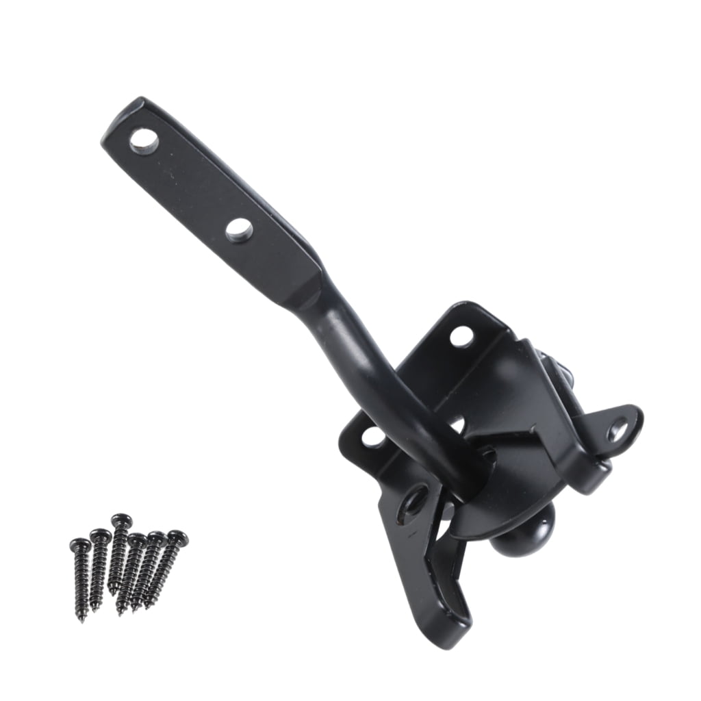 WINDLAND Automatic Gravities levering Gate Latches Lock Steel Self ...