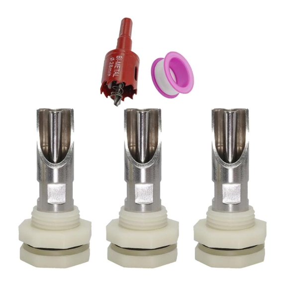 WINDLAND Automatic Pigs Drinker Set with Brass Connectors for Efficient ...