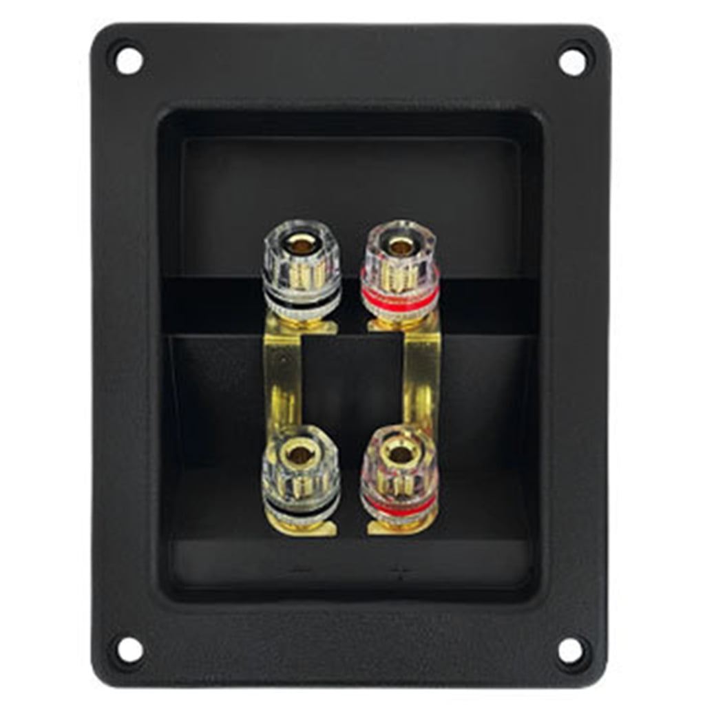 WINDLAND Binding Post Cable Connector Speaker Junction Box Banana ...