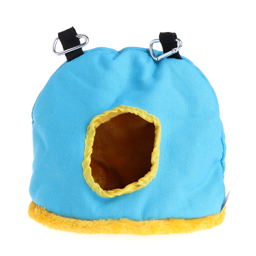WINDLAND Bird Warm Nest Parrot Snuggle Hut Hammock Tent Winter Hanging ...