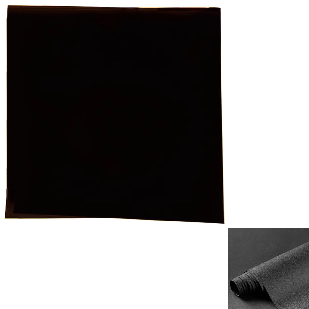 WINDLAND Black Fish Tanks Background Adhesive Film for Aquarium Fish ...