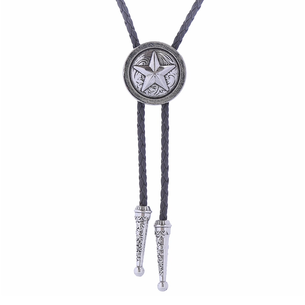 WINDLAND Bolo Ties for Men Western Cowboy Tie Bolo Necklace Mens ...