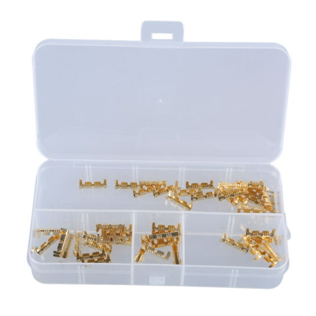 WINDLAND Brass Tin Plates Cold Press Terminals Connectors Electrical ...