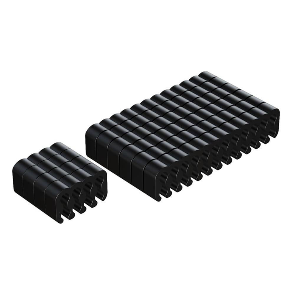WINDLAND Computer Cable Manager Cable Comb/Clamp/Organizer/Dresser for ...