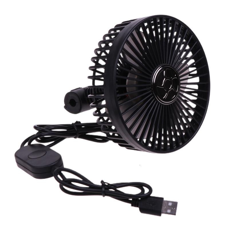 WINDLAND Car Fan USB Powered Car Circulator Fan 3 Speed Personal ...
