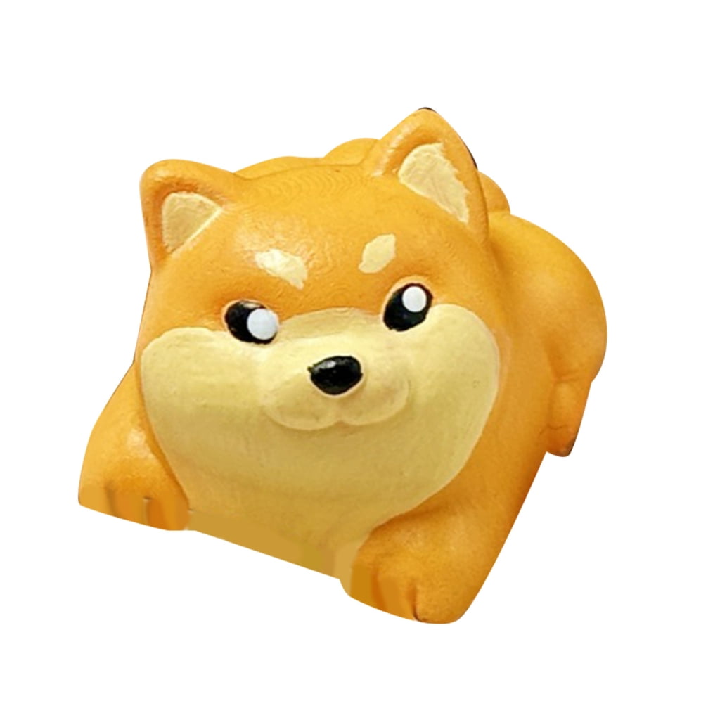 WINDLAND Unique Resin Dog Keycap Shiba Inu Keycap Elevates Mechanical ...