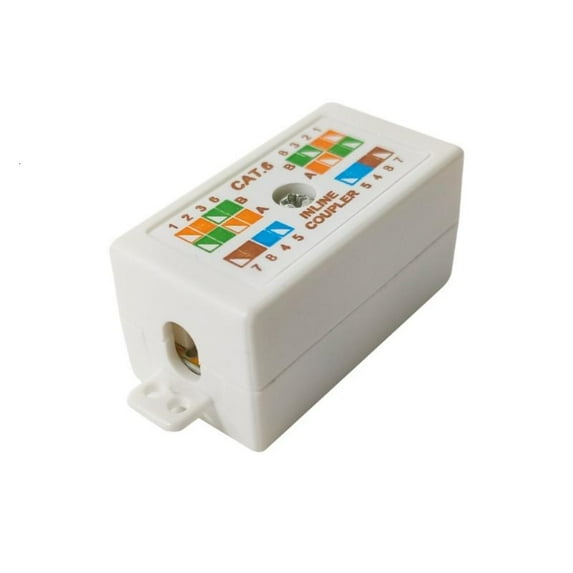 WINDLAND Cat6 Junction Box RJ45 Splices Connectors Unshielded Punch ...