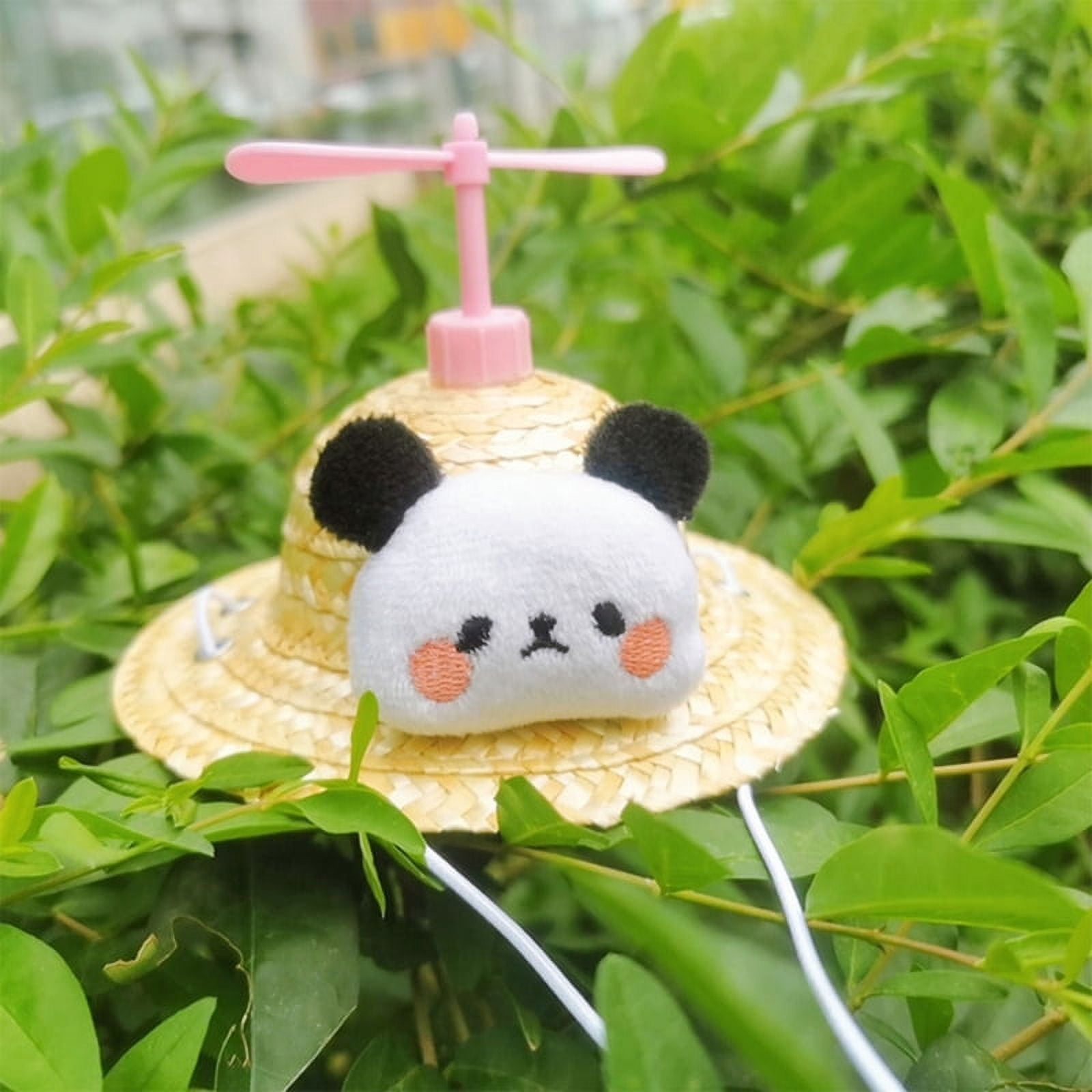 WINDLAND Cats Bamboo-Dragonfly Costume Hat Puppy Summer Sun Hat Small ...