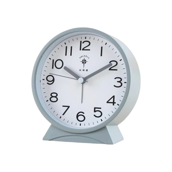 WINDLAND Children Quiet Alarm Clock with Large Display Battery Operated ...