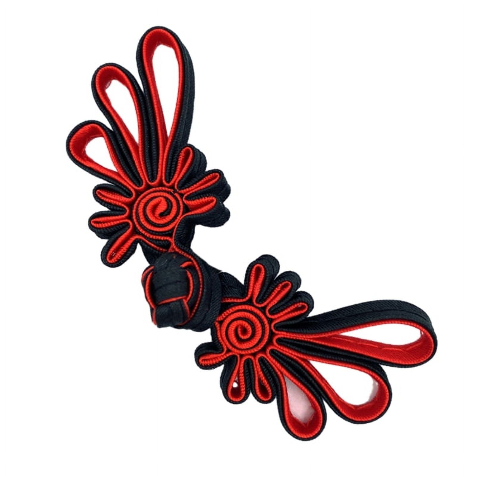 WINDLAND Chinese Cheongsam Buckle Traditional Knot Fastener Flower ...