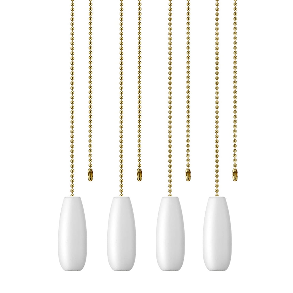 WINDLAND Classical Ceiling Fan Pull Chain Set Light Fixture Extensions ...