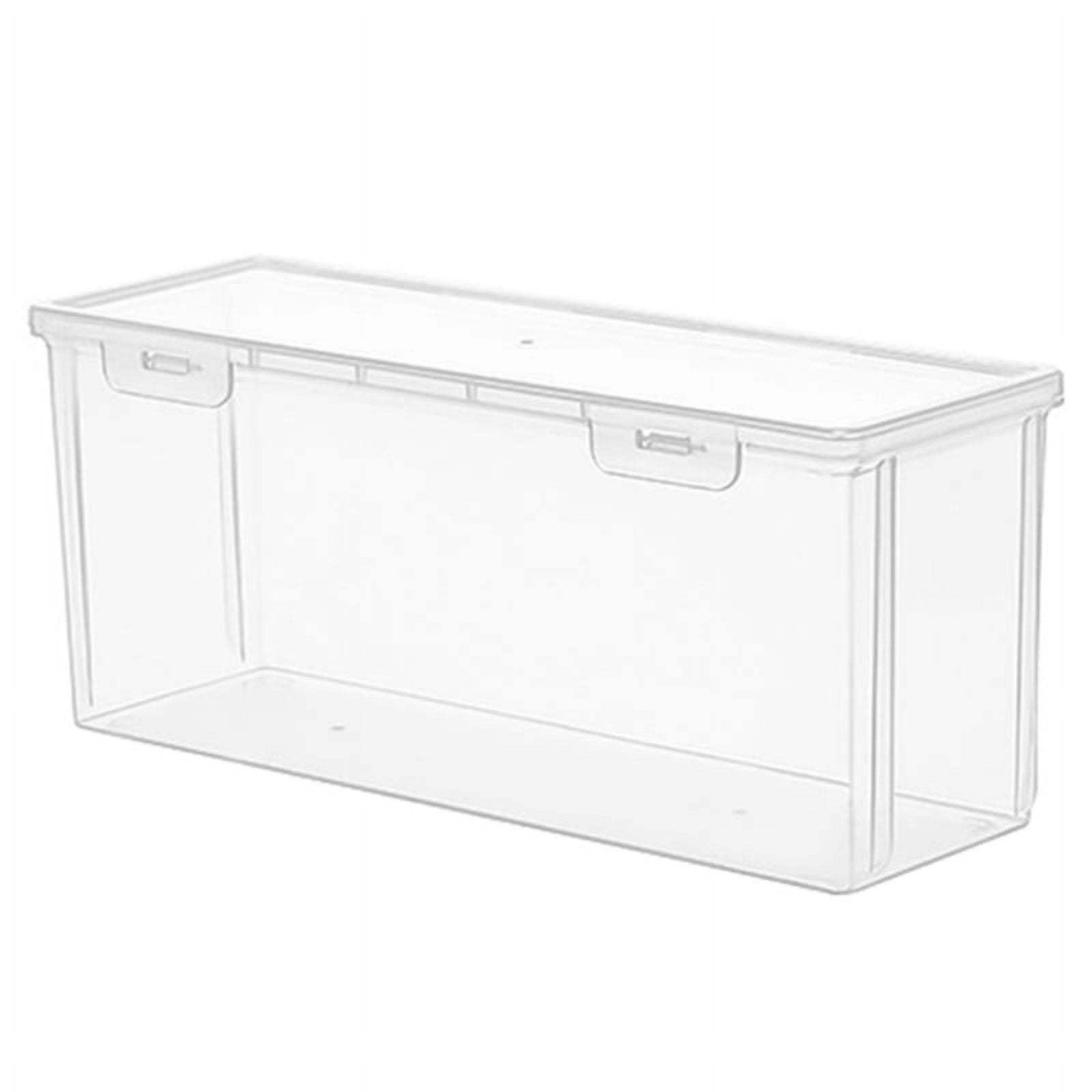 WINDLAND Clear Bread Storage Box with Lid Container Kitchen Food Bread ...