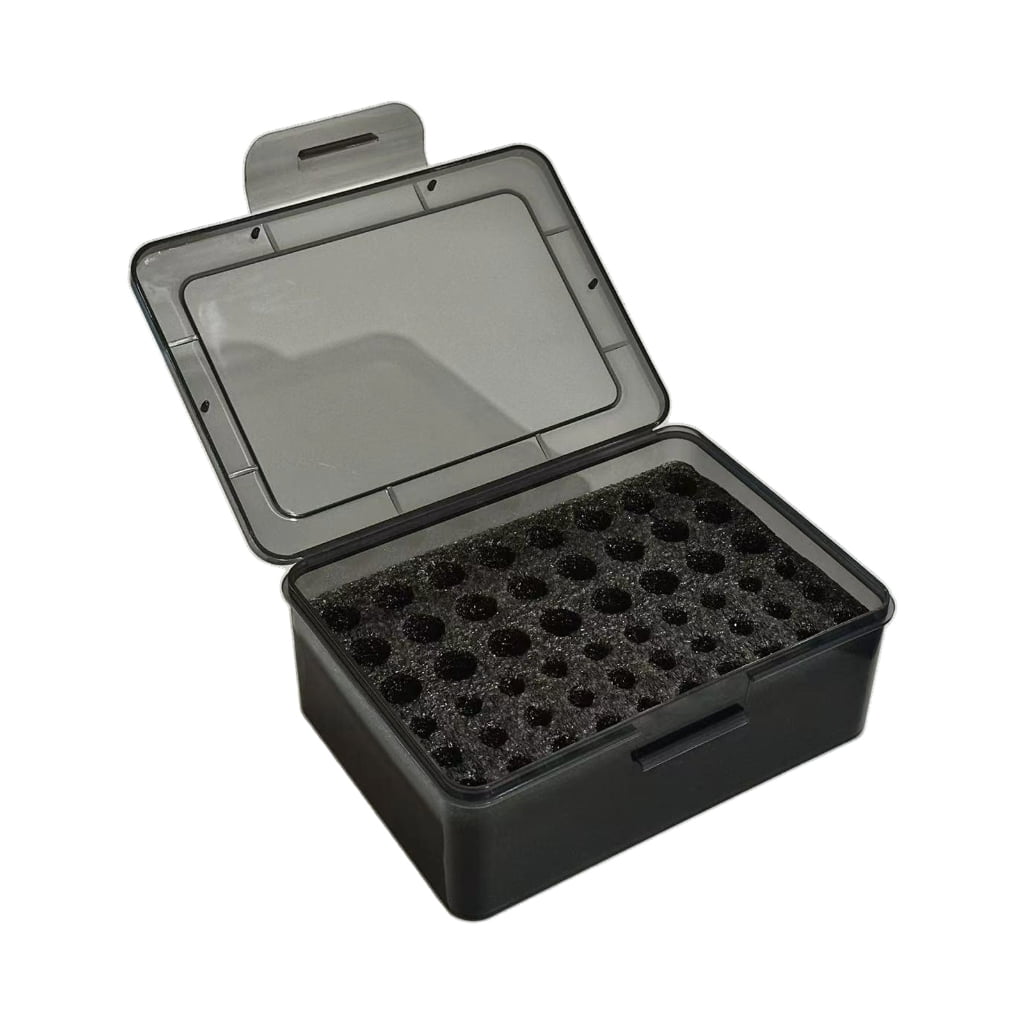 WINDLAND Clear PP Battery Storage Container 54 Capacity for 2A 3A ...