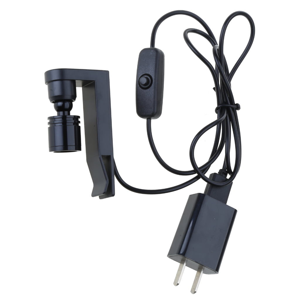 WINDLAND Compact Aquarium Fish Tank LED Light Chargeable Clip on ...