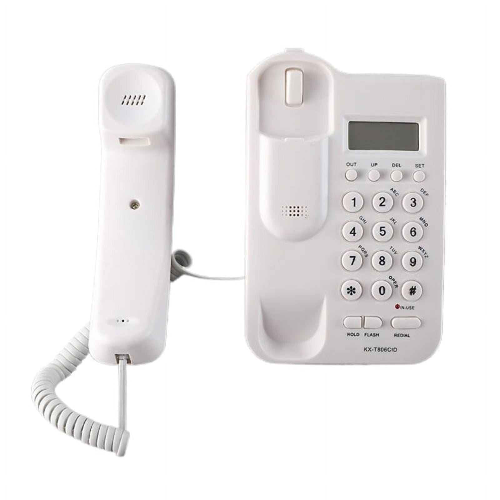WINDLAND Corded Phone with Caller ID Display Wired Classical Landline ...