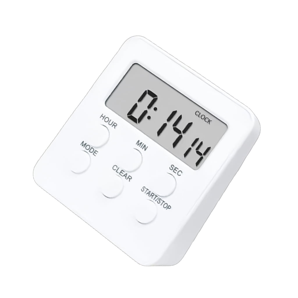 WINDLAND Countdown Timer with LED Screen Stopwatch Tool Student Self ...