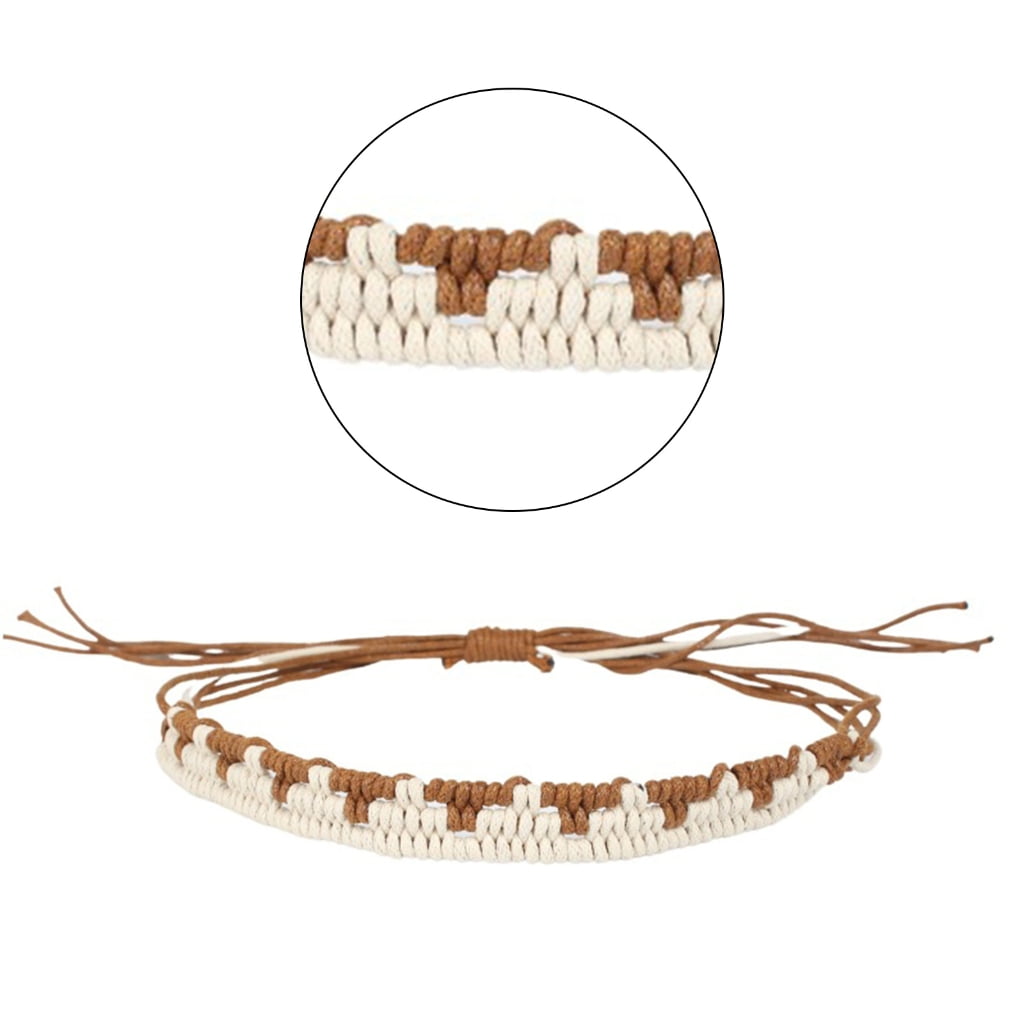 WINDLAND CowboyHat Bands Beaded Hat Belts for Straw FedoraPanamas Hats ...