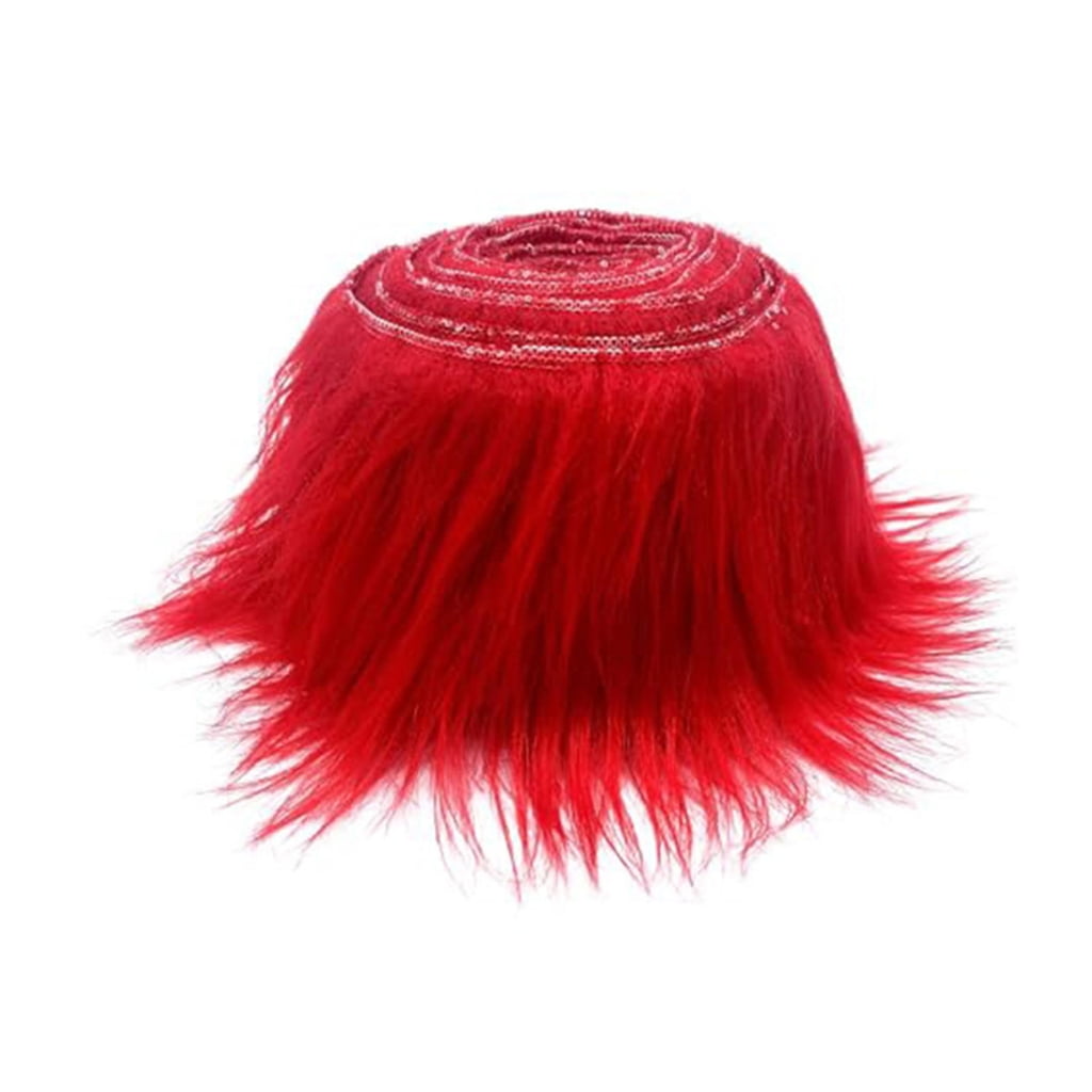 WINDLAND Craft Furring Trim Artificial Furring Ribbon Trim Fabric Roll ...