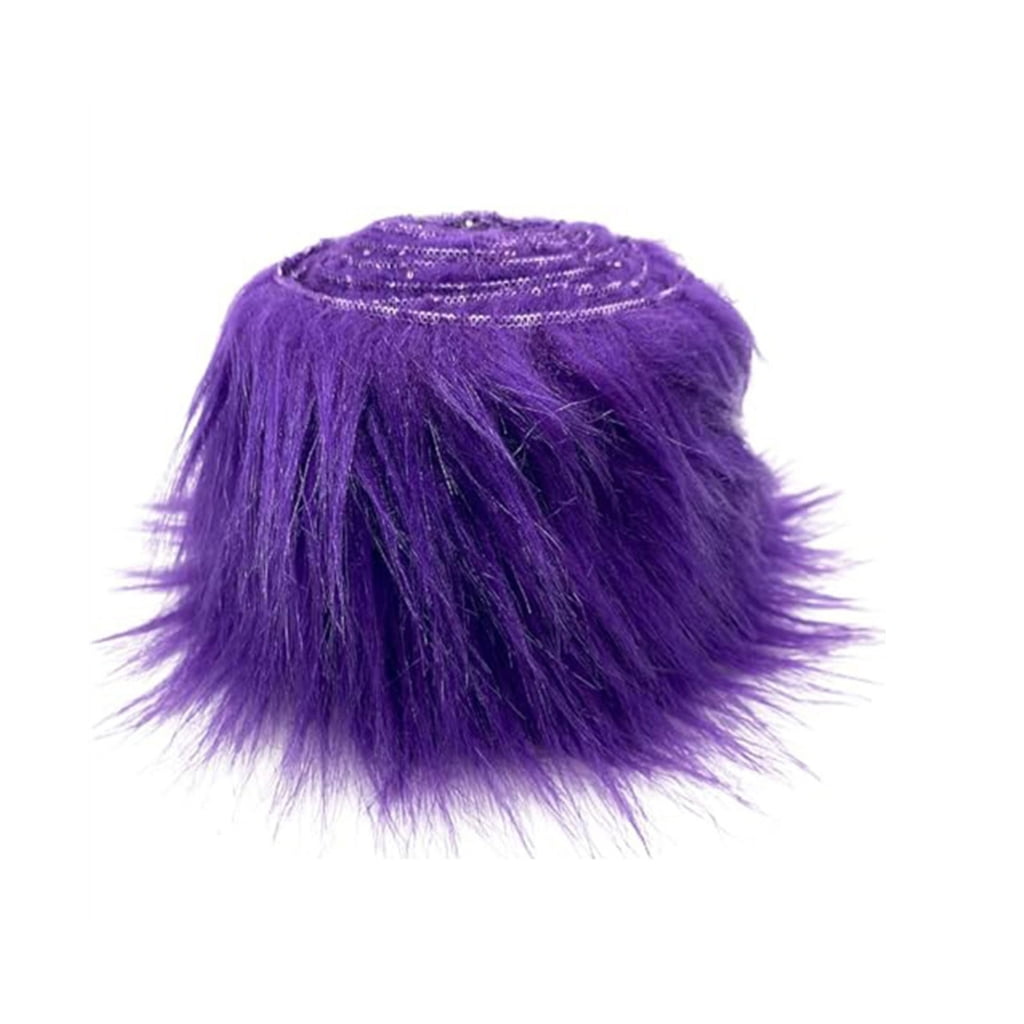 WINDLAND Craft Furring Trim Artificial Furring Ribbon Trim Fabric Roll ...