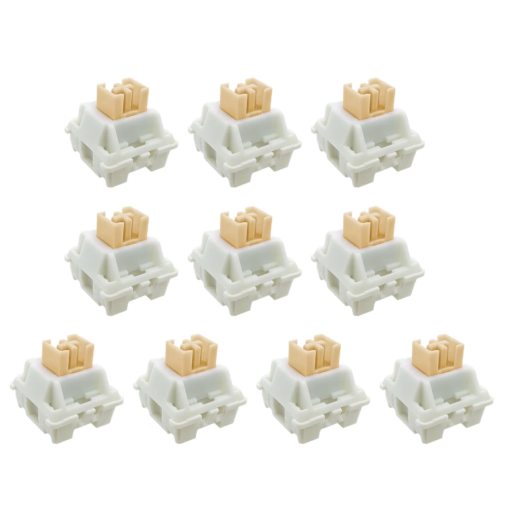 WINDLAND Cream Yellow Peaching Pre Lubed Silents Linears Switches ...