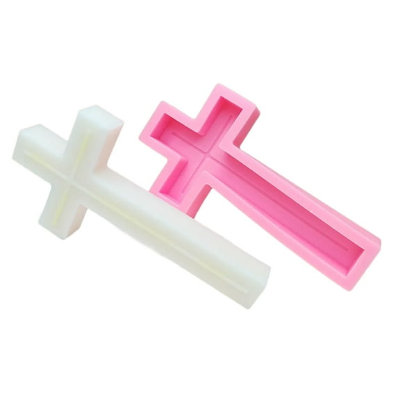 WINDLAND Cross Shaped Candle Molds for Making Candle Soap - Walmart.com