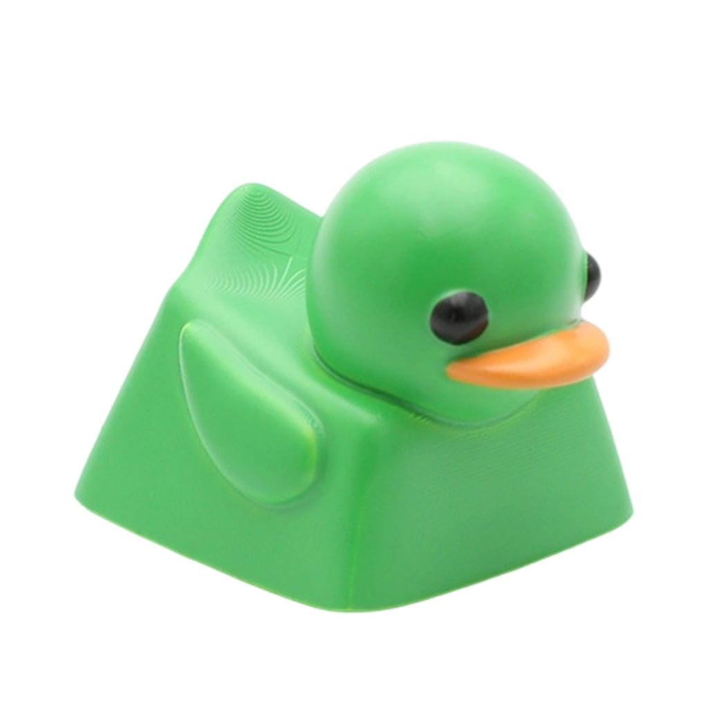 WINDLAND Color 3D Resin Keycap Cute Cartoon Duck Designing For ...