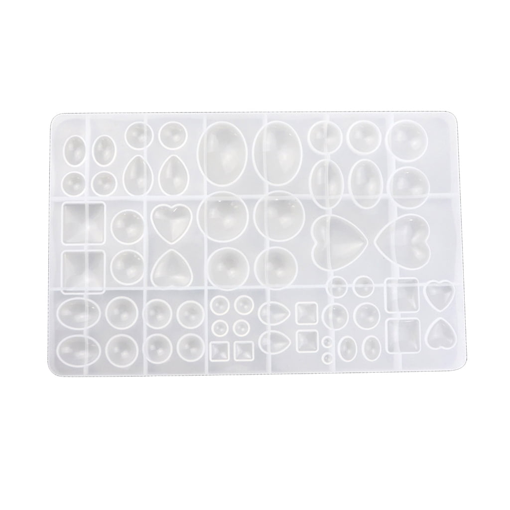 WINDLAND Multiple Jewelry Resin Molds Gem Jewelry Silicone Casting Mold ...