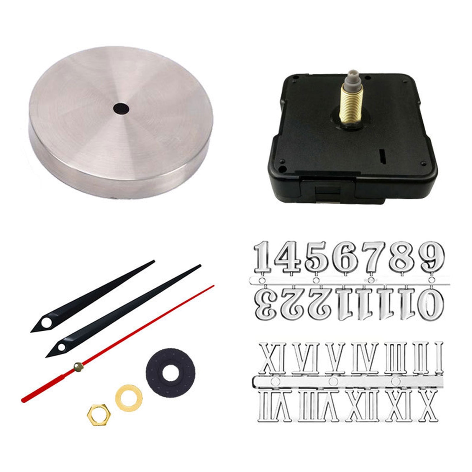 WINDLAND DIY Wall Clock Replacement Movement Parts Repair Quartz for ...