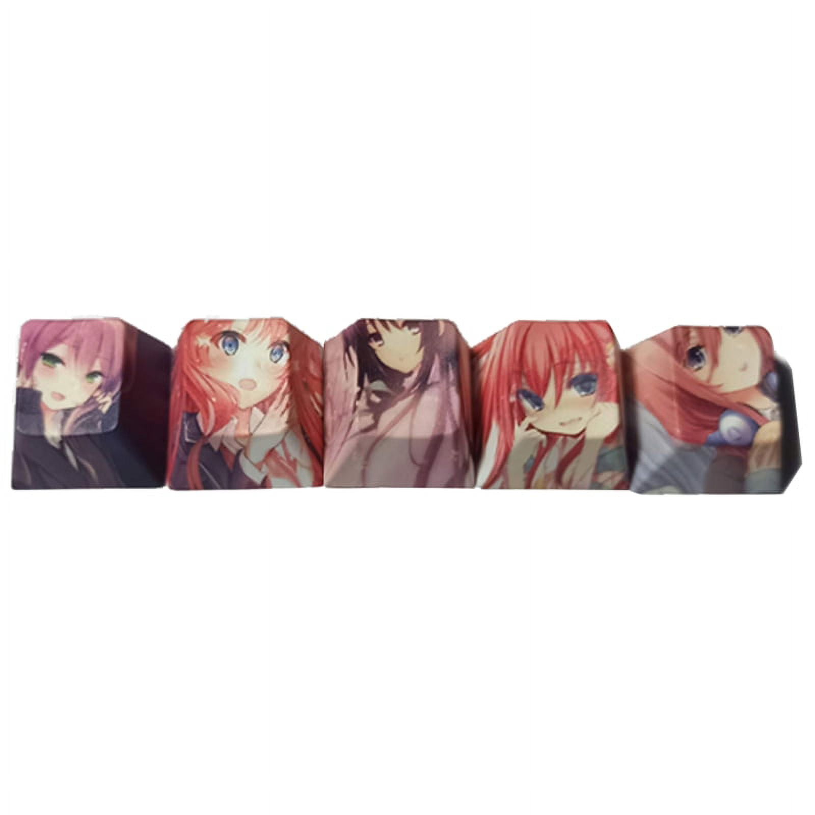 WINDLAND DYE SUBBED Mechanical Keycaps Anime Girl Cartoon Keycaps OEM ...