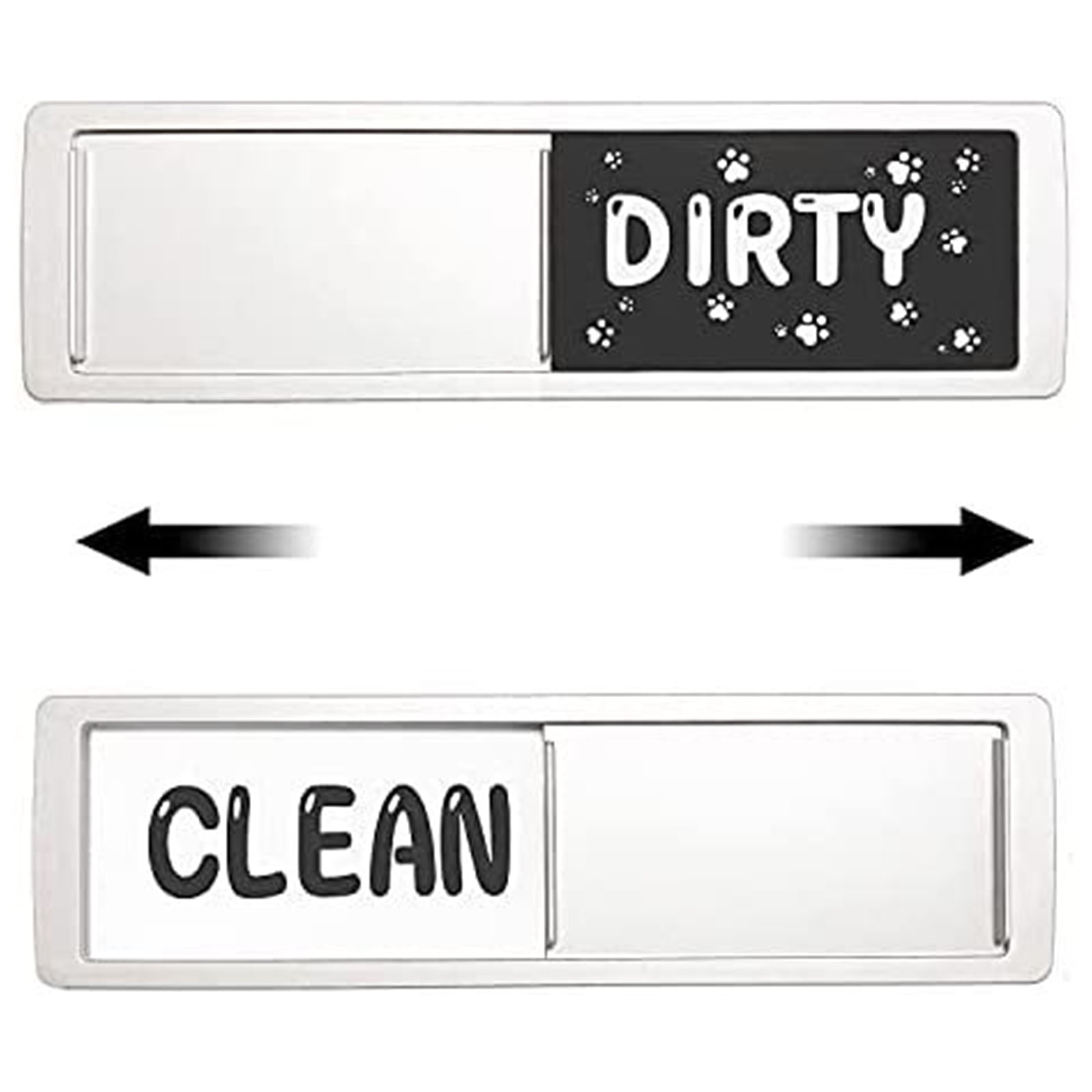 WINDLAND Dishwasher Magnets Clean Dirty Sign Magnet Dishwasher Magnetic ...
