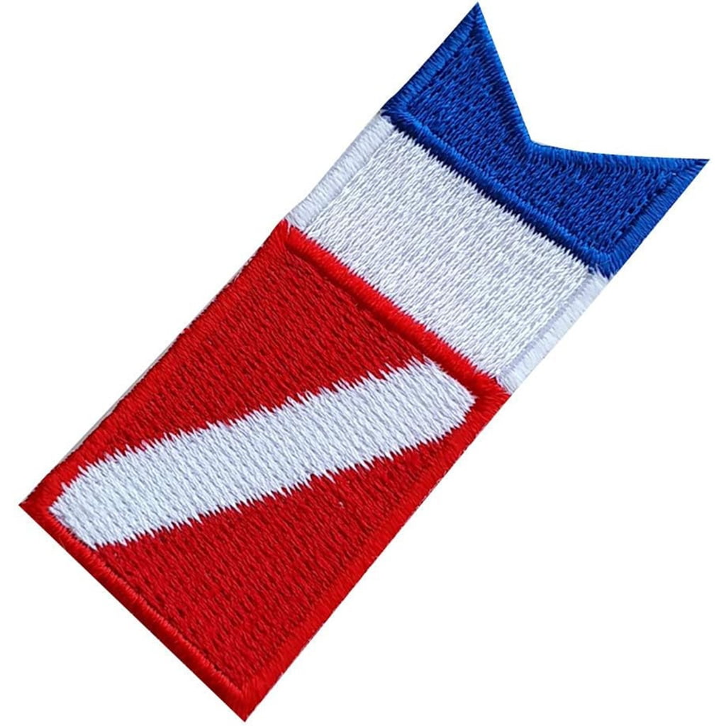 WINDLAND Dive Scuba Diver Embroidered Patches Scuba Diving Dive Flag ...