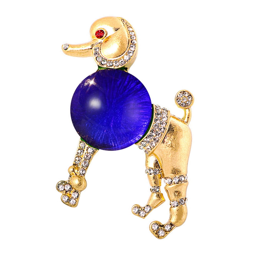 WINDLAND Dog Brooch Alloy Materials Safe Locking Mechanism Versatile ...