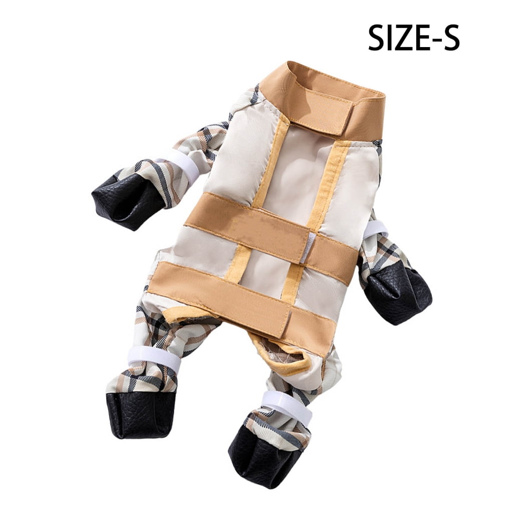 WINDLAND Dog Rain Snow Legwear Nonslip Tractions Soles Full Leg ...