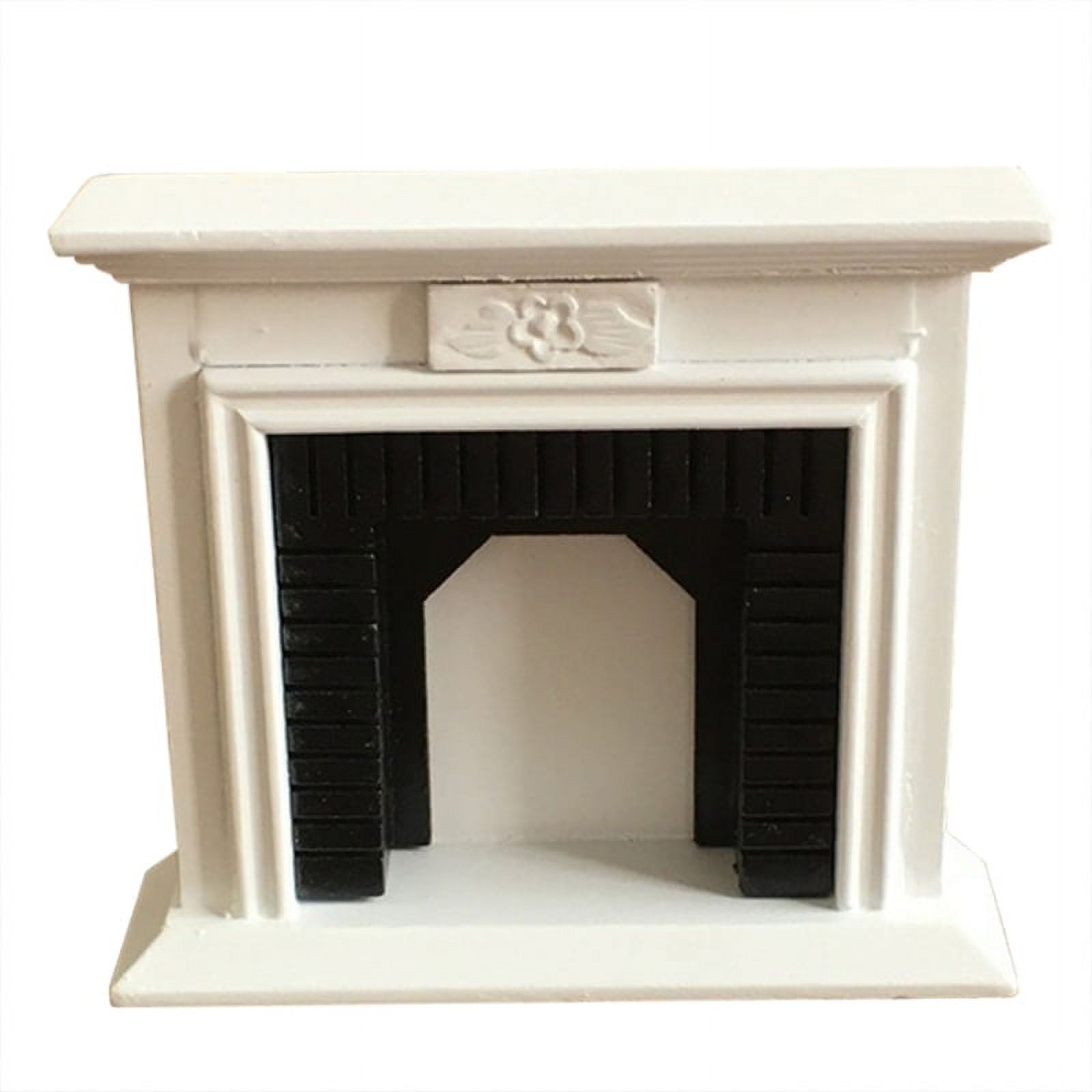 Windland Dollhouse Miniature Furniture Fireplace Model Holiday Party Decoration Toy Ornament For