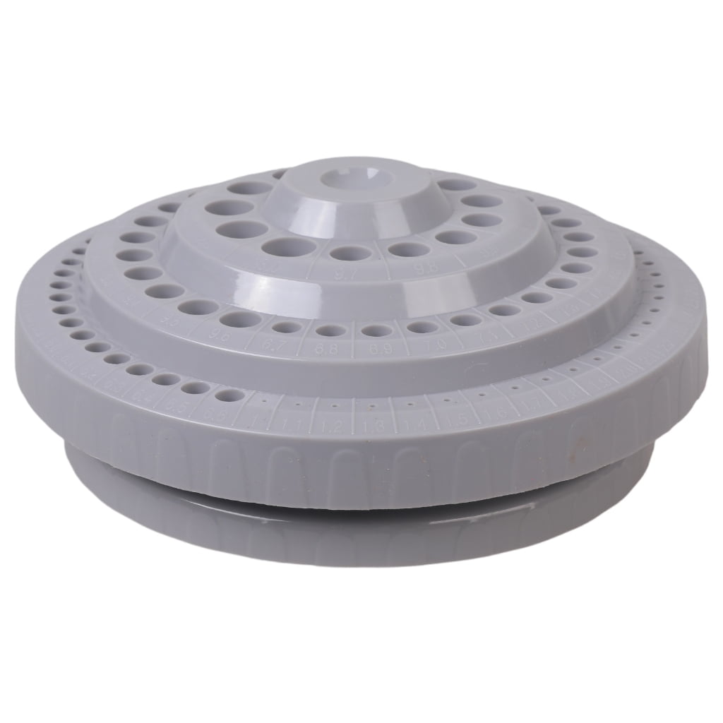 WINDLAND Grinding Head Plastic Tool Organiser Box 360 Rotation Sorting ...