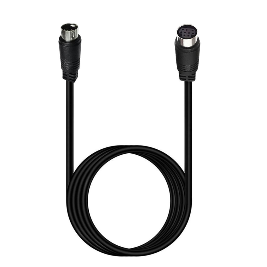 WINDLAND Durability S Video Cord Mini DIN 9Pin Male to Female Cable for ...