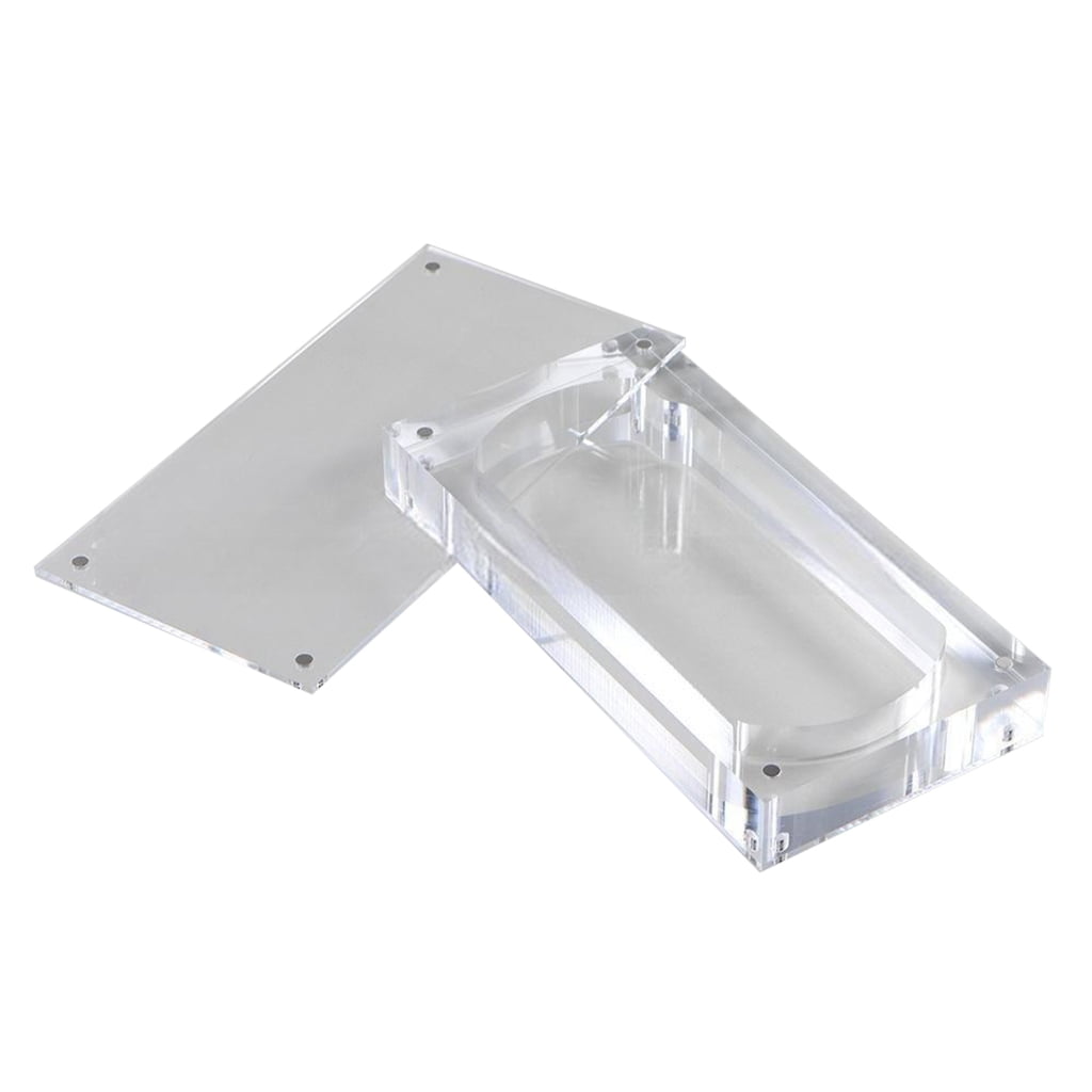 WINDLAND Durable Acrylic Display Case Clear Storage Box for High ...