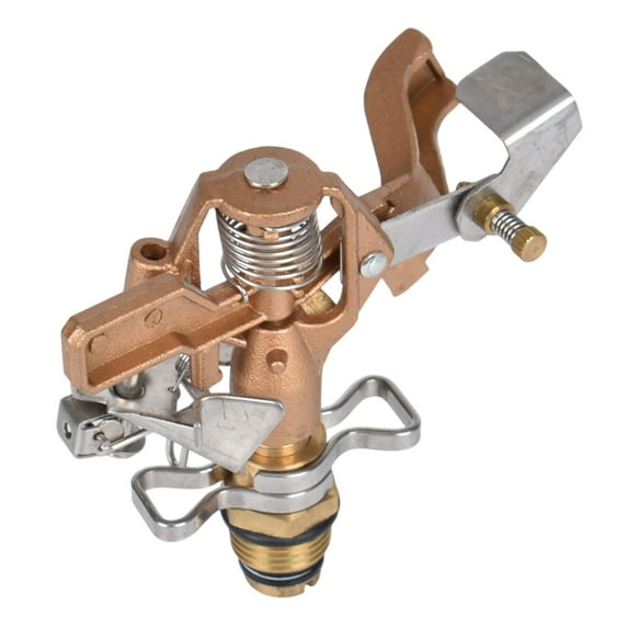 WINDLAND Durable Brass Garden Sprinkler with Automatic 360 Degree ...