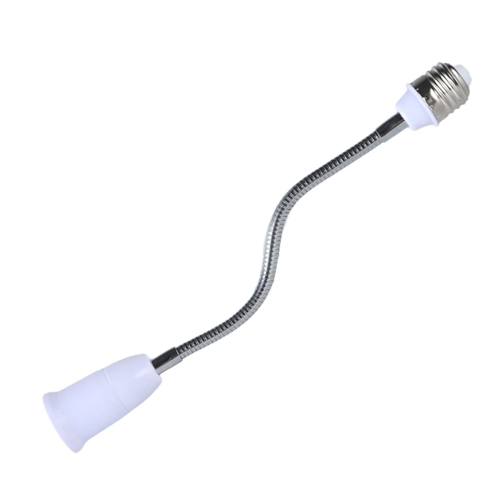 WINDLAND E27 to E27 Lamp Socket Extender with Bendables Neck, Light ...