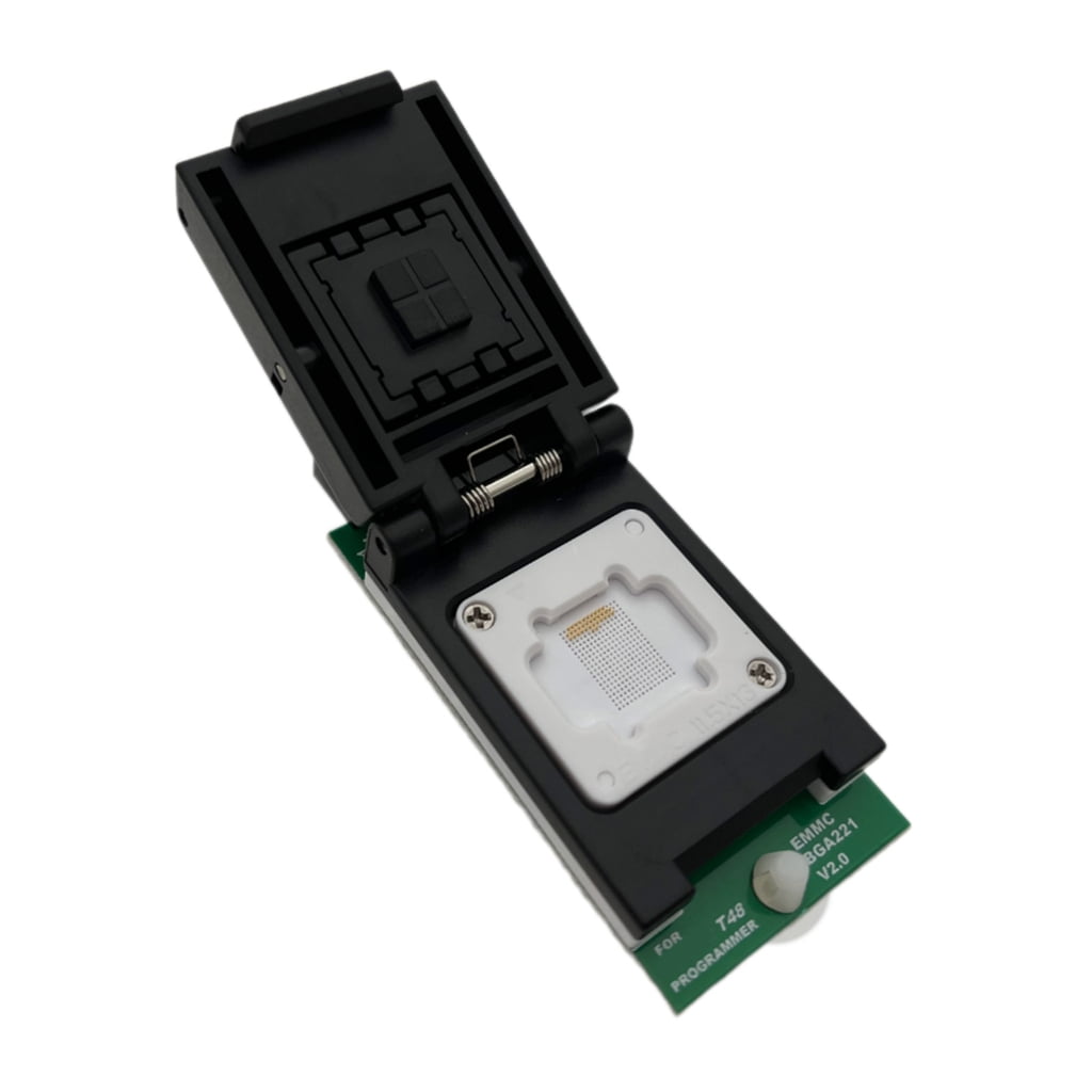 WINDLAND EMMC BGA221 Adapter IC Socket Programmer V2.0 Double Head ...