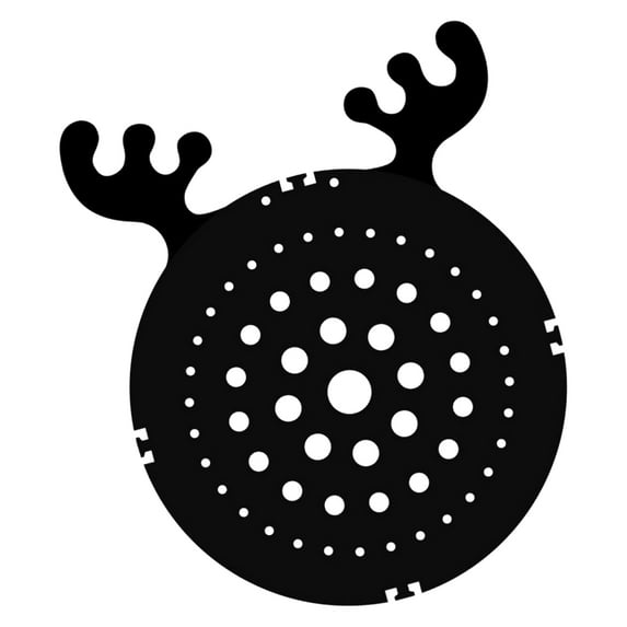 WINDLAND Easy Installation Staghorns Fern Mounting Board Black Acrylic ...