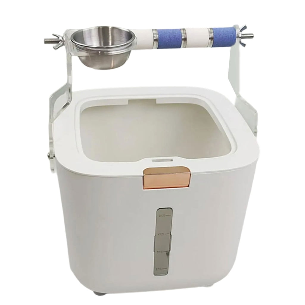 WINDLAND Easy Potty Training Bird Stand with Removable Bucket for ...