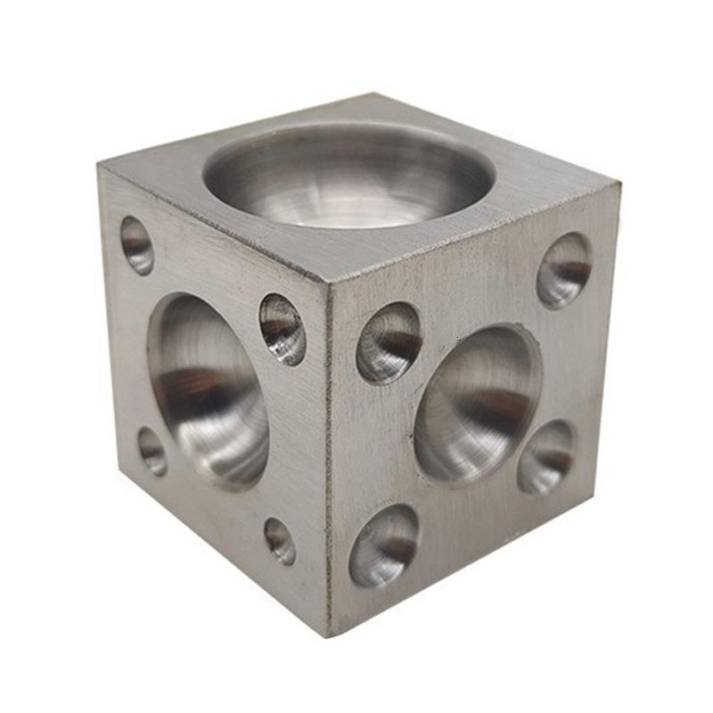 WINDLAND EffectiveCarbon Steel Dapping Tool Precision Dapping Block ...