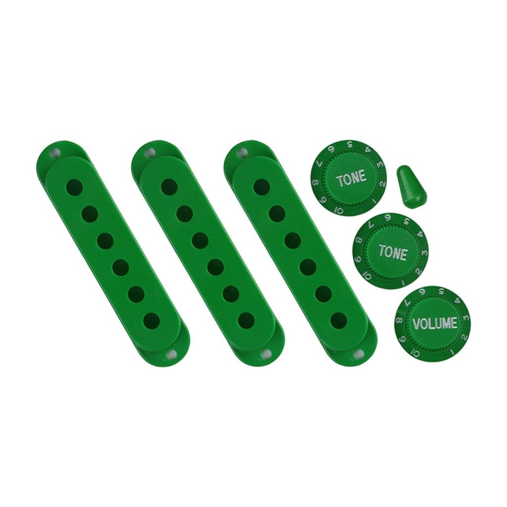 WINDLAND Electric Guitar Pickup Cover with Volumes Tone Control Knob ...