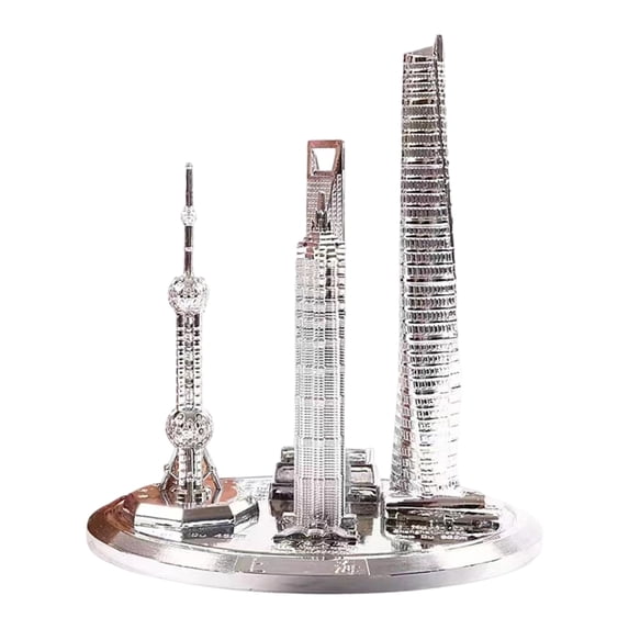 WINDLAND Elegants Orientals Pearls Tower Sculpture Shanghai ...