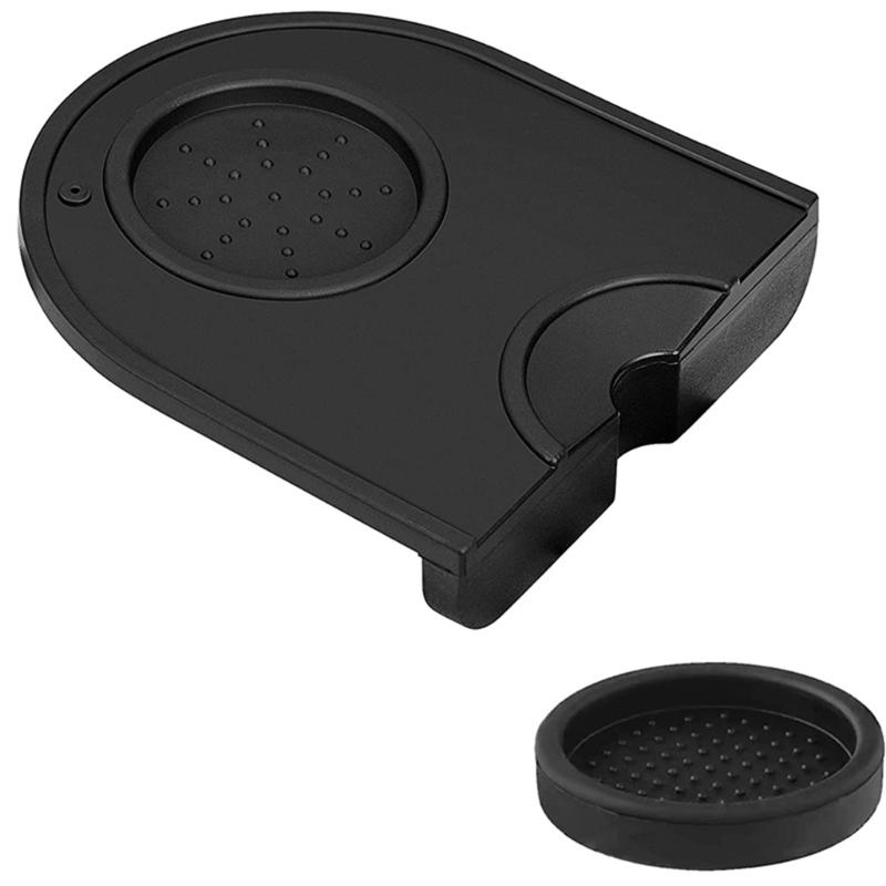 WINDLAND Espresso Coffee Tamper Mat Fluted Coffee Tampering Corner Pad ...