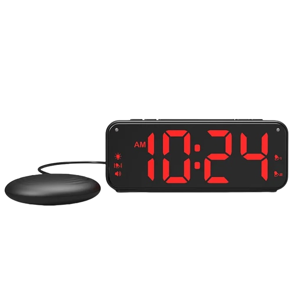 WINDLAND Eye Catching USB Multiple Purpose Alarm Clock with Intenses ...