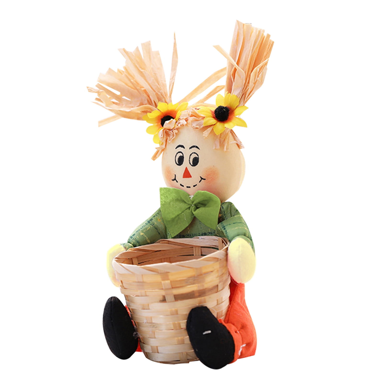 WINDLAND Fall Thanksgiving Scarecrow Decorations Halloween Scarecrow ...