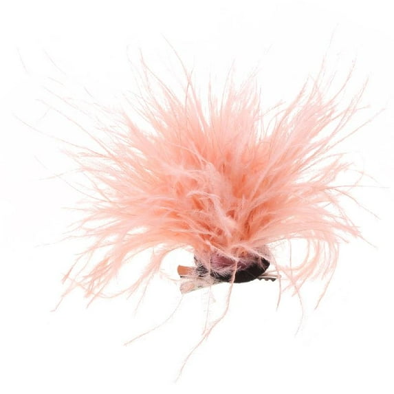 WINDLAND Feather Brooch Feathers Corsages Cloth Decorations Ostrich ...