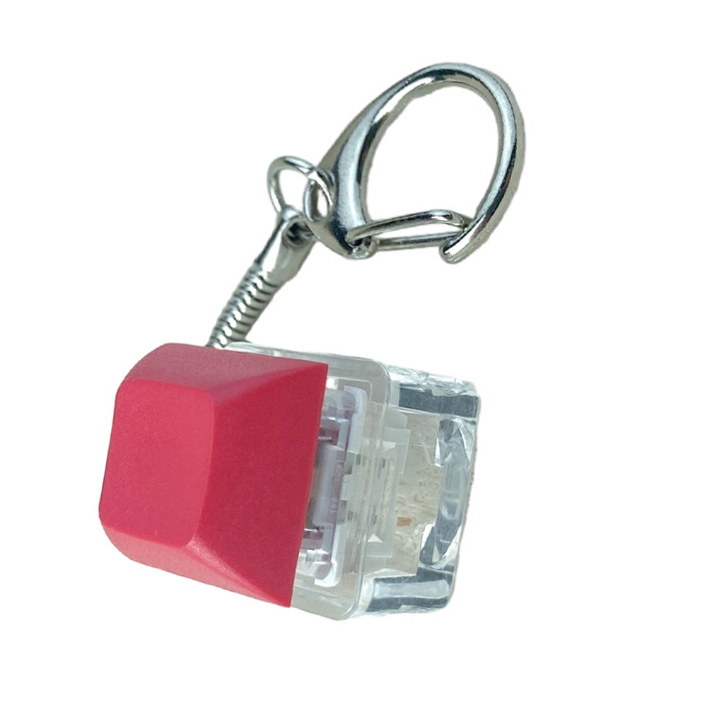 WINDLAND Fidget Toy Keychain Mechanical Switch Keyring Fingertip Button ...